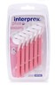 Interprox Plus Yellow 1.1mm Mini Interdental Brush - Pack of 6 Brushes ...
