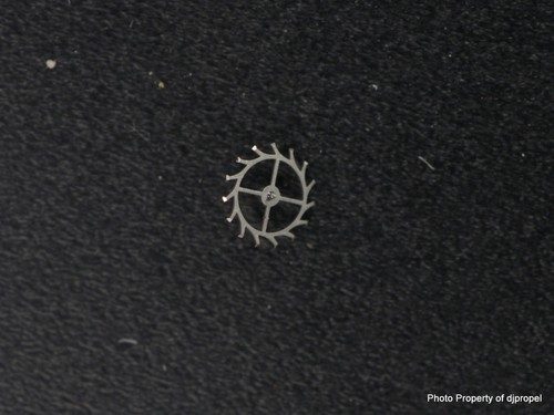 Vintage ORIGINAL OMEGA ESCAPE WHEEL & PINION Part #1305 for Omega Cal ...