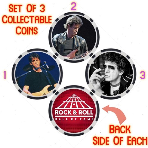 LOU REED - ROCK & ROLL HALL OF FAME - COLLECTABLE COIN SET | eBay