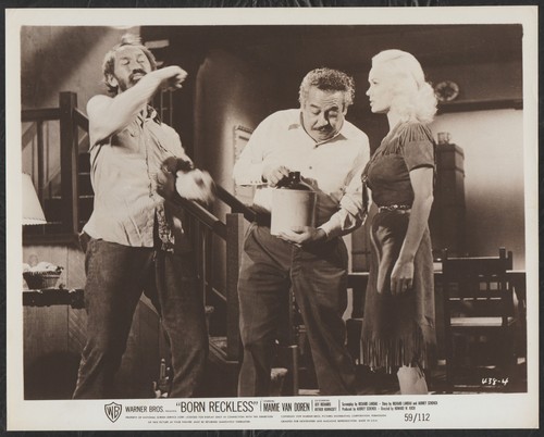 Born Reckless ’59 ARTHUR HUNNICUTT NACHO GALINDO BLONDE MAMIE VAN DOREN ...