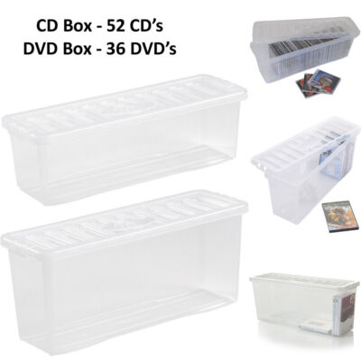 Plastic Cd Storage Box for sale | eBay