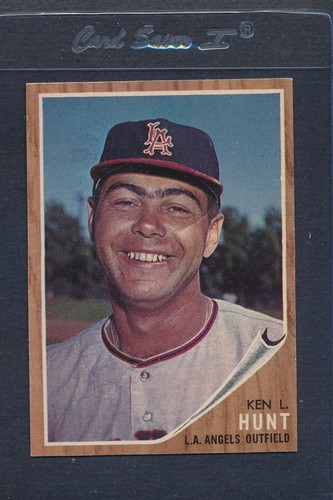 1962 Topps #068 Ken Hunt Angels NM *3971 | eBay