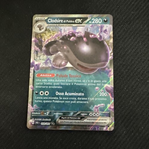 Carte Pokemon Clodsire di Paldea Ex 059/091 Destino di Paldea Ita Nm ...