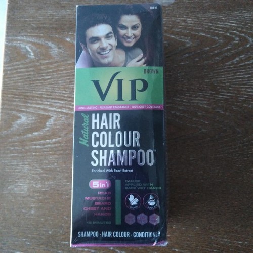 VIP Brown Hair Color Shampoo 180ml | eBay