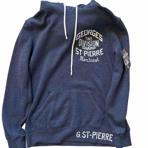 Roots of Fight Georges St Pierre GSP Sweatshirt Hoodie UFC MMA Medium ...