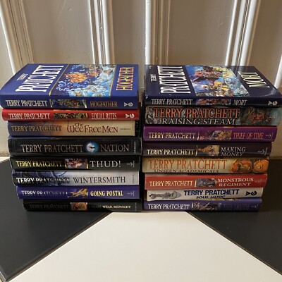 Terry Pratchett First Edition Hardback for sale | eBay