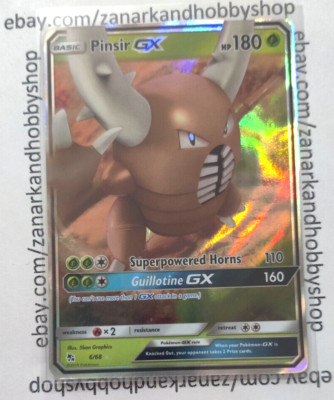 Pinsir-GX 6 (Hidden Fates 2019) Pokemon Card