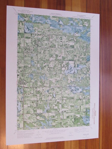 Grygla Minnesota 1976 Original Vintage USGS Topo Map | eBay
