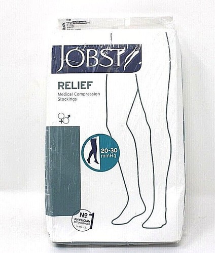 BSN 114663 Jobst Relief Compression Stockings Beige X-Large Knee OT ...