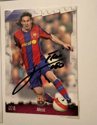 Messi Autogramm online kaufen | eBay