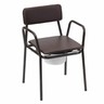 Aidapt Kent Stacking Commode Chair - Brown 5021196596462 | eBay