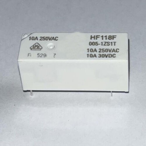 1PCS JQX118F HF118F-005-1ZS1T Power Relay 5 Pins 5VDC 10A 250VAC | eBay