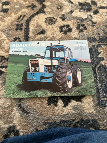 Roadless 120 Series J Tractor Brochure FCCA24 | eBay