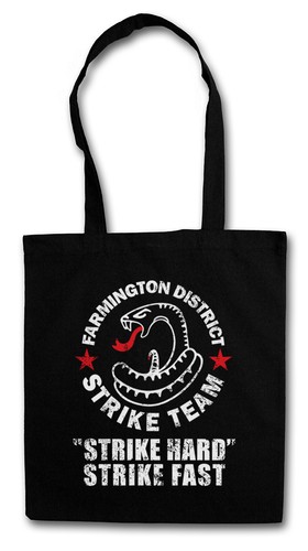 STRIKE TEAM SHIELD Hipster Shopping Cotton Bag - The Farmington PD ...