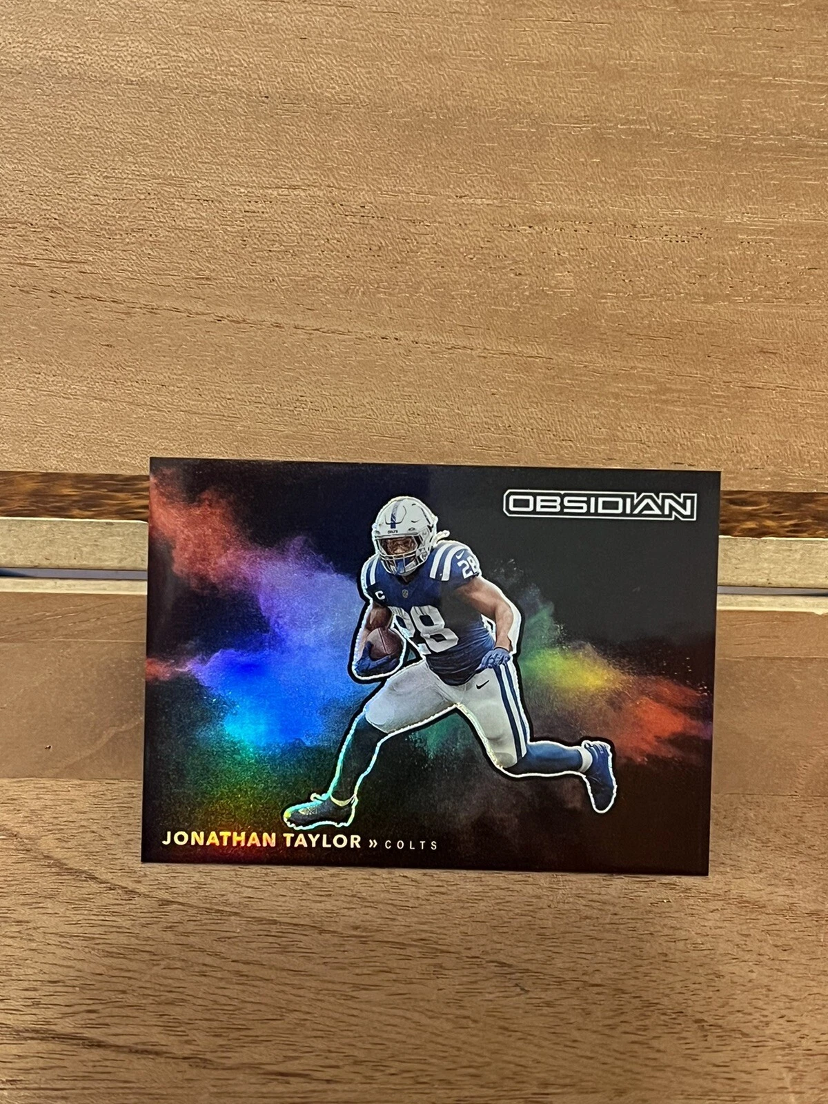 Jonathan Taylor 2022 Obsidian #CCB-JTA Black Color Blast /(SSP) Price ...