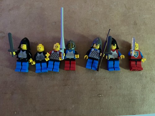Lego Crusader Lion Knight Lot Of 7 6102 6081 6080 6085 Castle ...