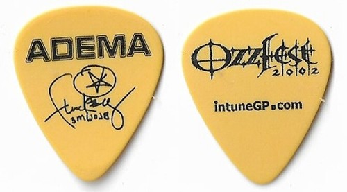 Adema Tim Fluckey Tour Guitar Pick | eBay
