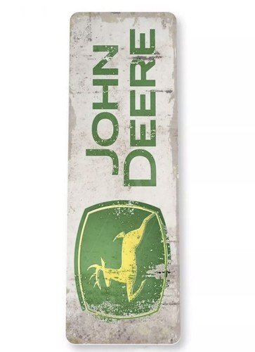John Deere Tin sign - 11x4 Inches - Nothing Runs Like A Farm Tractor ...