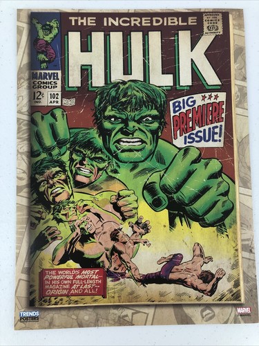 The Incredible Hulk #102 COVER - Marvel Comic Book Mini Poster 8x11 | eBay