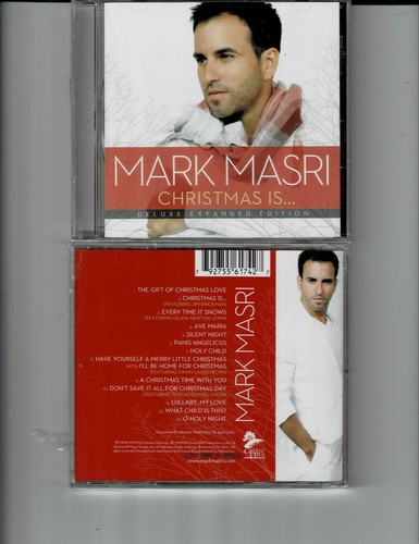 MARK MASRI - CHRISTMAS IS *DELUXE EXPANDED* (CD) NEW*13 TRACKS* ONJ ...