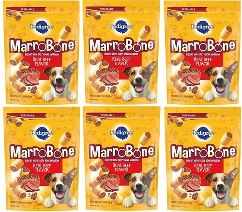 Pedigree 10046A 23.9 oz MarroBone Vitamin Bone Marrow Dog Treat Snack ...