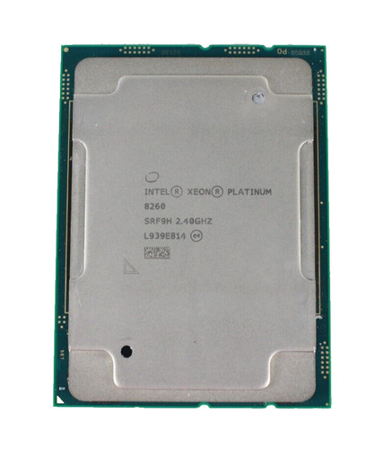 Intel Xeon Platinum 8260 24 Core Server CPU @ 2.40GHz LGA3647 SRF9H (VS ...