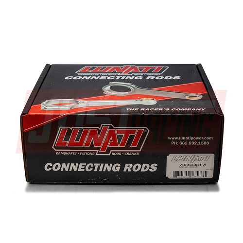Lunati H-Beam Connecting Rod Set for Chevy LS1 LS2 LS6 6.125" 70361251 ...