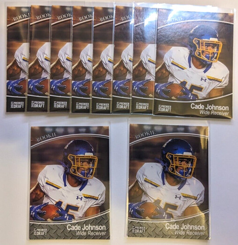 2021 SAGE RC 10 CARD LOT CADE JOHNSON #21 | eBay