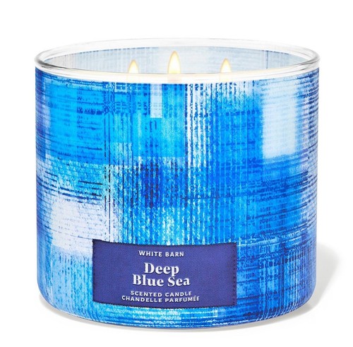 Bath and Body Works DEEP BLUE SEA 3-Wick Candle New RETIRED | eBay