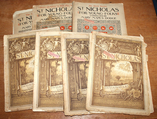 Vintage Lot of 8 St Nicholas Magazine 1892-1894 | eBay