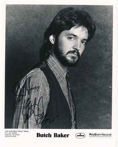 Butch Baker- Signed B&W Photograph | eBay