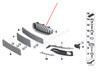 NEW BMW 3 GT F34 RADIATOR RIGHT GRILLE MODERN 51137294810 7294810 2016 ...