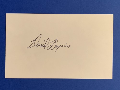 DAN BAZUIN Signed CENTRAL MICHIGAN CHIPPEWAS 3x5 Index Card BEARS ...