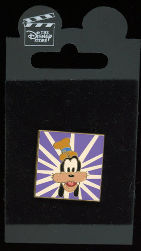 JDS Japan Disney Store Sunburst Series Goofy Gold Outline Disney Pin | eBay