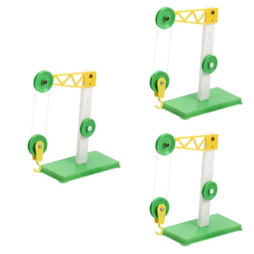 9 PCS Simple Machine Pulley Model Physical Mechanics Teaching Tool ...