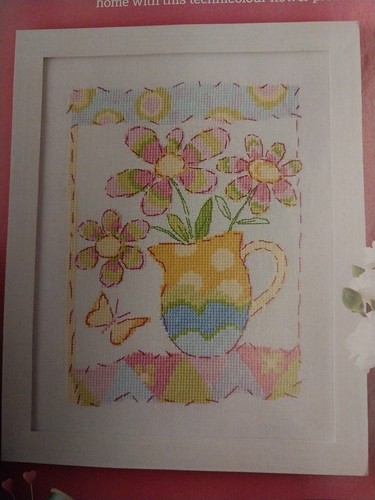 Perfect Posy Pop Art Floral OOP Cross Stitch PATTERN | eBay