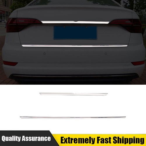 For Volkswagen Jetta MK7 19-21 Chrome Steel Rear Door Trunk Lid ...