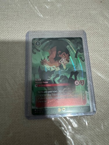Disney Lorcana - Scar Heartless Hunter 14/P2 Enchanted Championship Promo NM | eBay