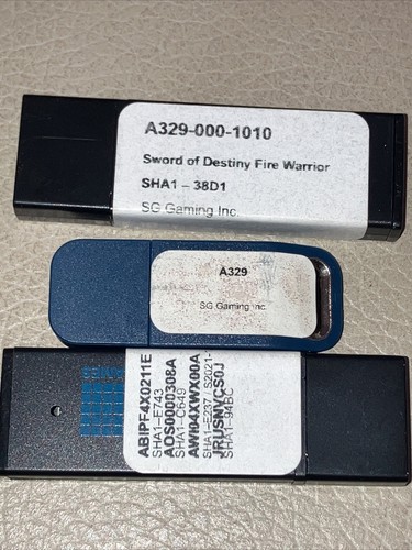 SG SCIENTIFIC GAMES J43 Sword Of Destiny Fire Warrior Slot Machine ...