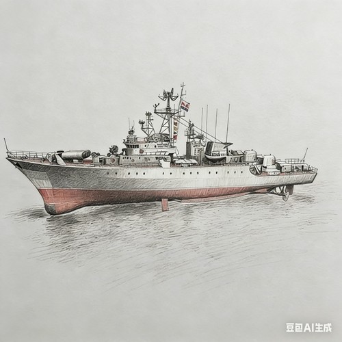 SSMODEL RHWS1250051 1/1250 Model USSR Soviet Union KRESTA II CLASS ...