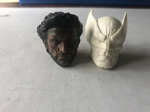 1/6th SCALE- 2 HEADS- -CUSTOM- CAMO AND COMIC WOLVERINE.... | eBay