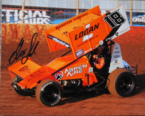 GIOVANNI SCELZI- LOGAN-ASPEN AIRE #18 @ LINCOLN-AUTOGRAPHED 8" X 10 ...