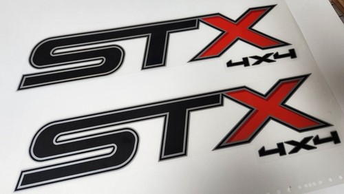 Pair STX/STX Sport/STX 4x4/STX Sport 4x4 Decals fits 2014 Ford F150 TOP ...