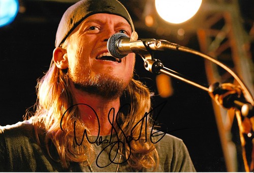 Wes Scantlin "Puddle of Mudd" signed 8x12 inch photo autograph | eBay