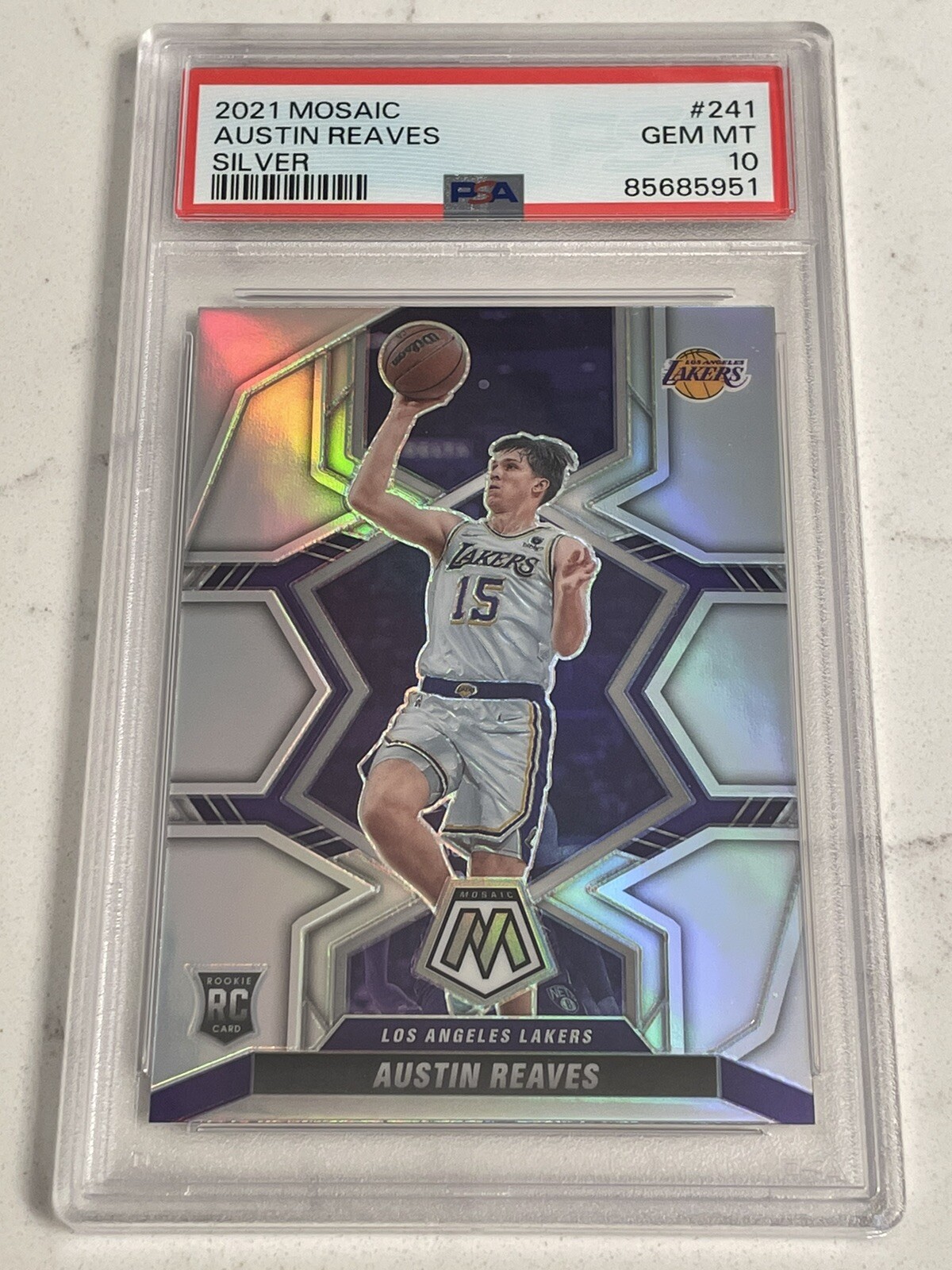 Austin Reaves 2021 Mosaic #241 Silver Price Guide - Sports Card Investor