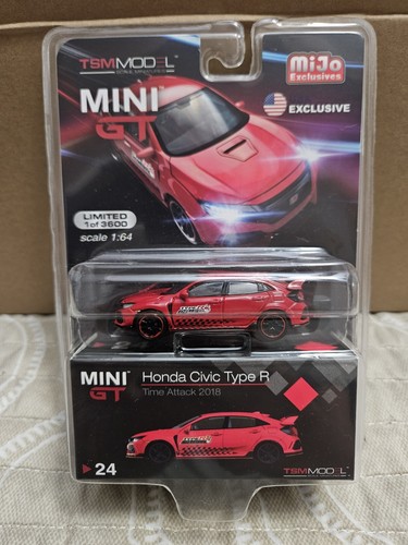MINI GT 1/64 2017 Honda Civic Type R (FK8) Time Attack Challenge ...