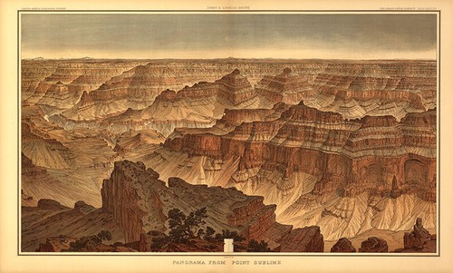 Panorama View of Grand Canyon Point Sublime AZ 16x24 | eBay