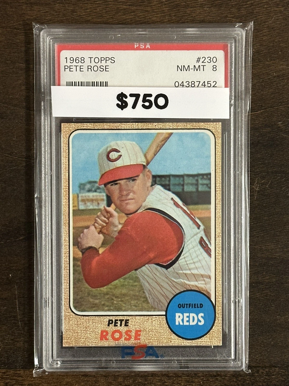 Pete Rose 1968 Topps #230 Base Price Guide - Sports Card Investor