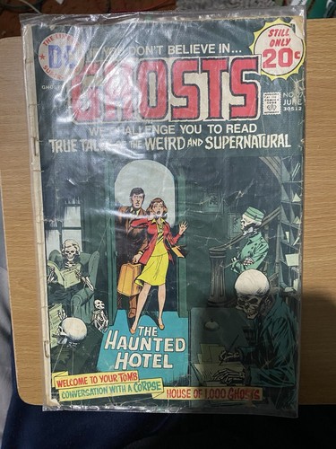 DC Comics Ghosts #27 "The Haunted Hotel" Comic is from the silver era ...