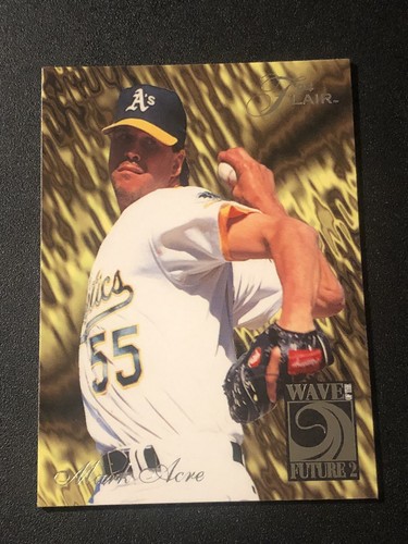 1994 Flair Wave of the Future 2 Mark Acre #1 Rookie RC | eBay